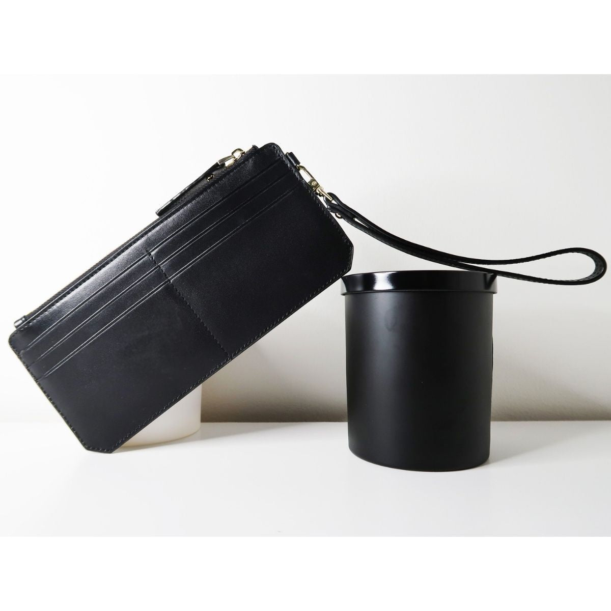 Carson - Black slim leather wallet – X NIHILO