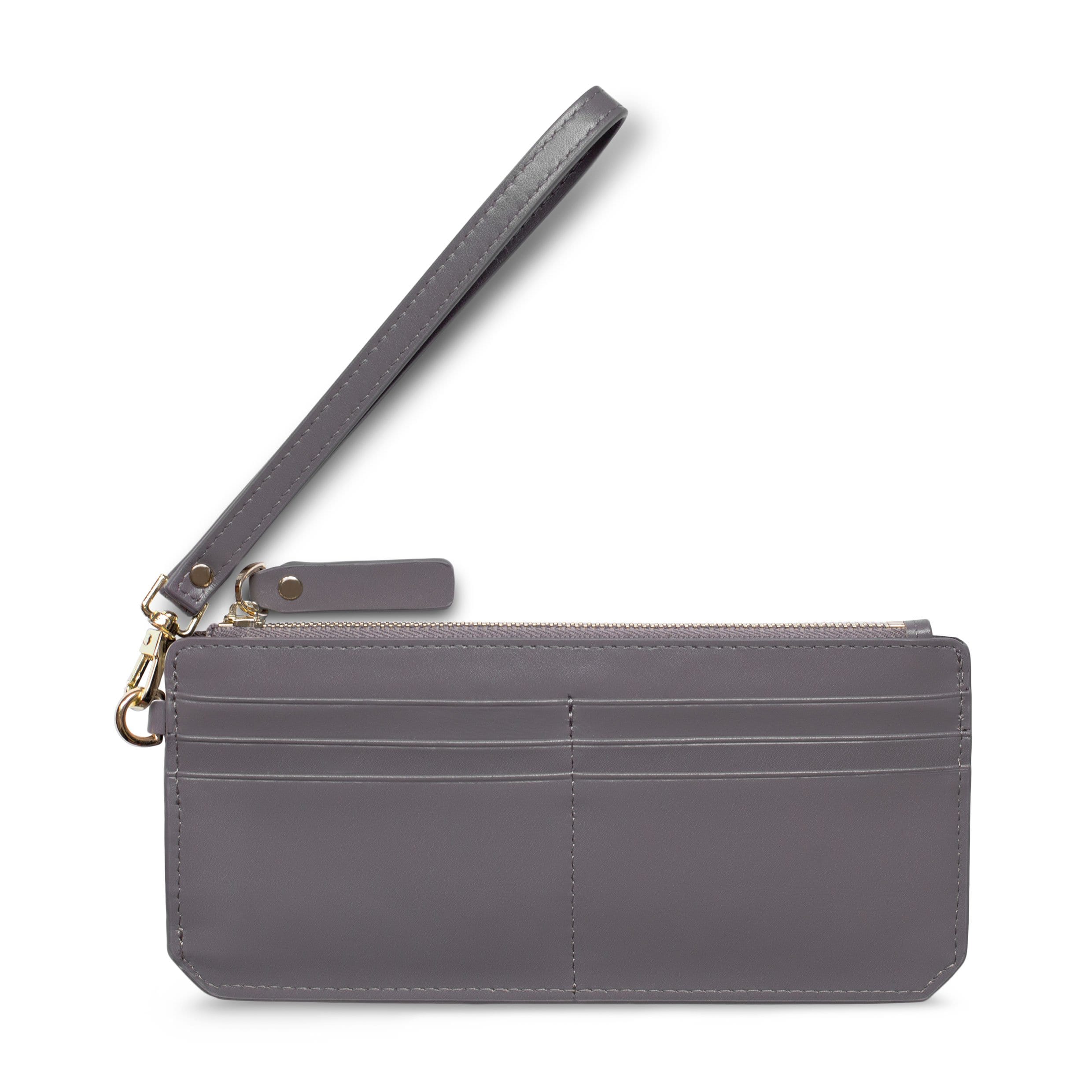 Carson - Grey slim leather wallet – X NIHILO